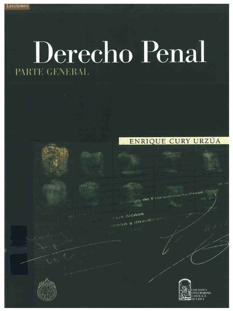 Derecho Penal. Parte General - Enrique Cury Urzúa | PDF