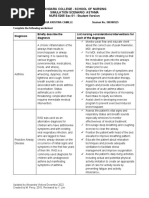 Discharge Planning ASTHMA | PDF | Heartburn | Asthma