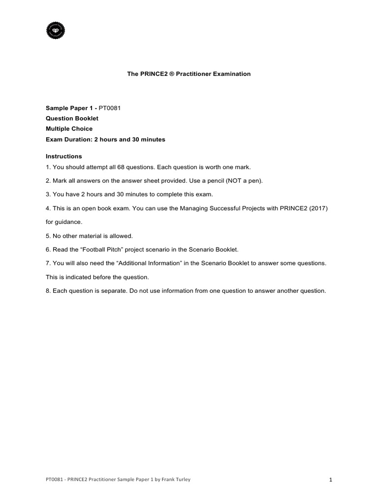 P2P QA Paper 1 v03 | PDF | Risk | Risk Management
