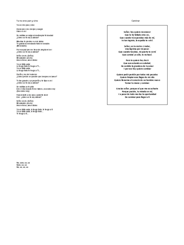 Libro de Cantos | PDF