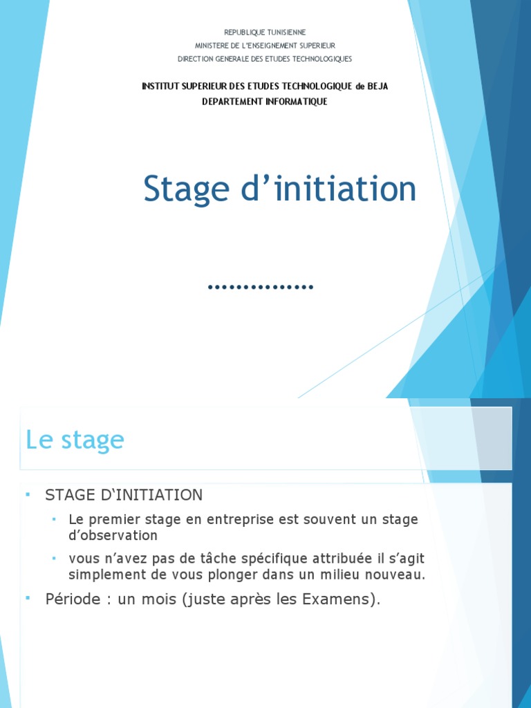 Présentation Stage | PDF | Informatique | Logiciel