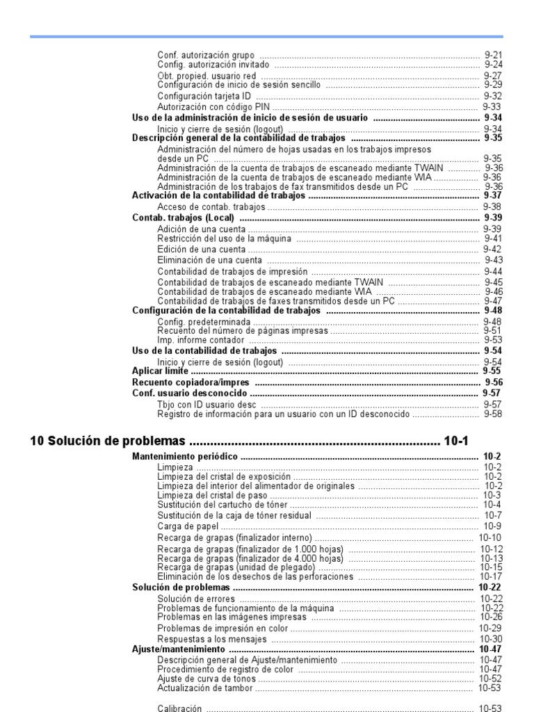 Manual de Usuario Kyocera TASKalfa 3252CI (Español - 685 Páginas) | PDF | Informática | Ciencias ...