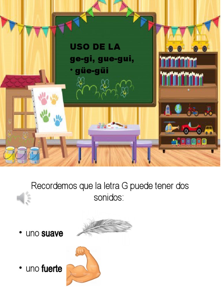 2° Básico Lenguaje PPT Ge Gi Gue Gui Güe Güi | PDF