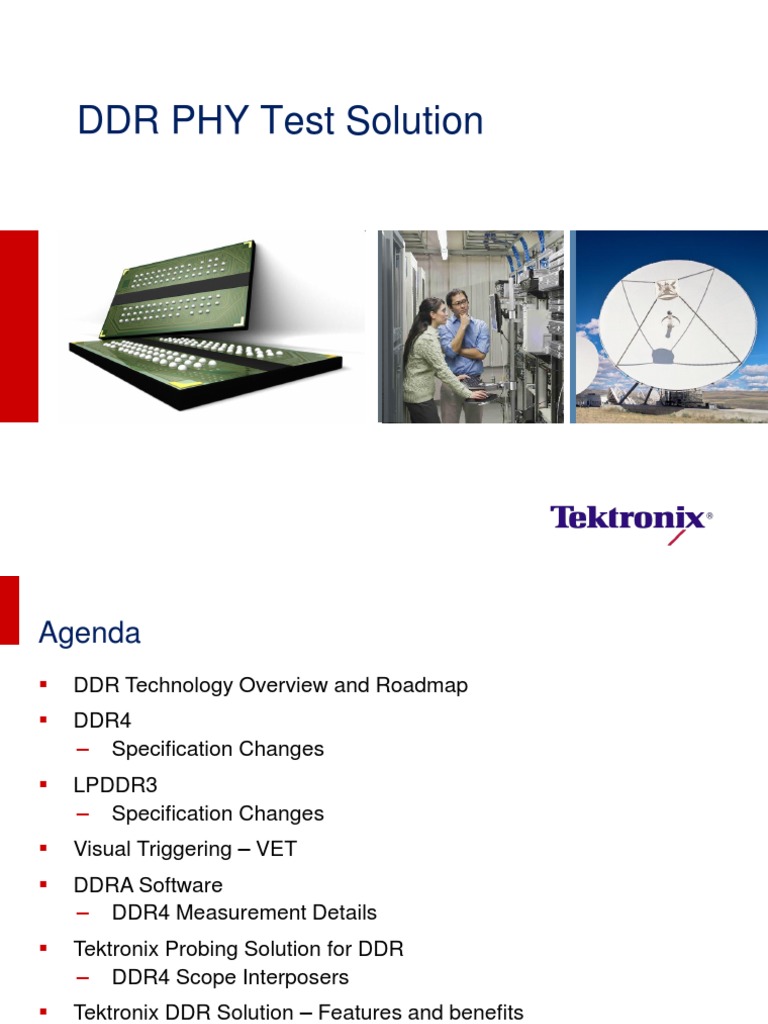 DDR PHY Test Solution | PDF | Computer Data Storage | Computer Science
