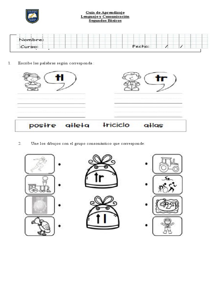 Guía de Aprendizaje TR - TL | PDF