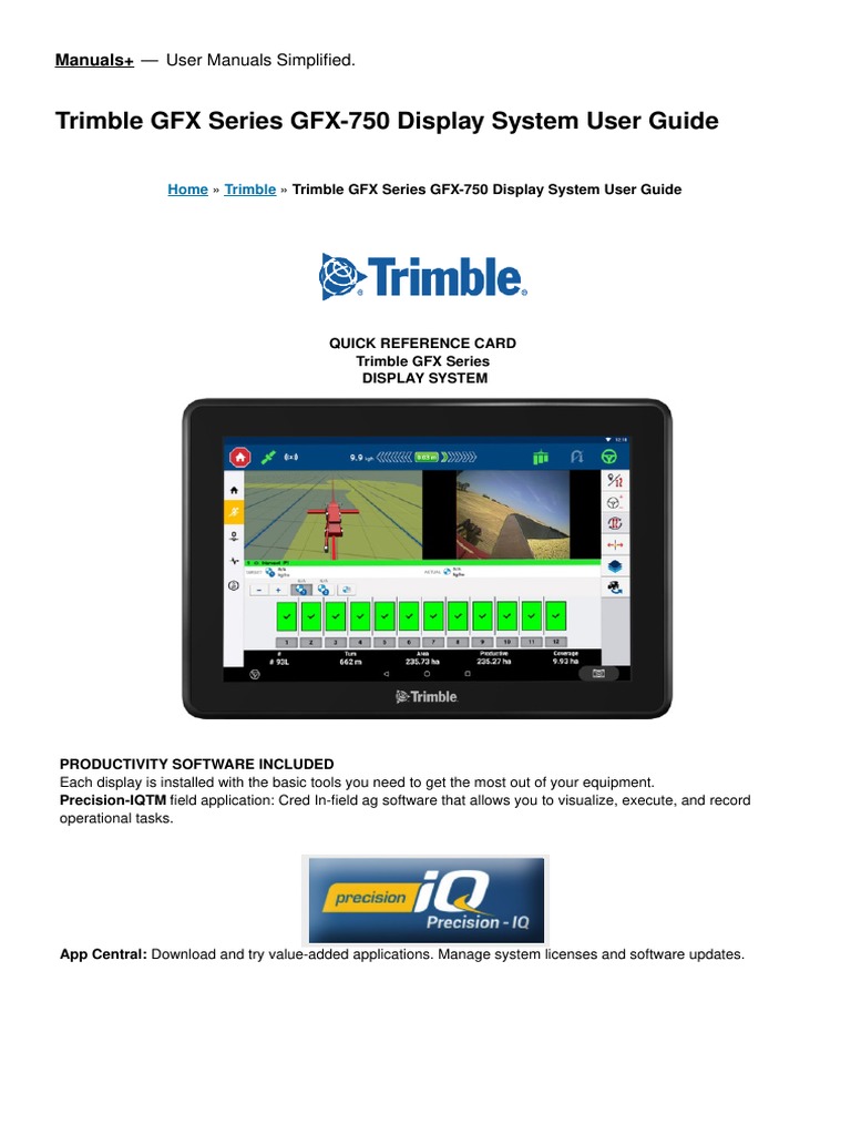 GFX 750 Display System Manual | PDF | Icon (Computing) | Electromagnetic Interference