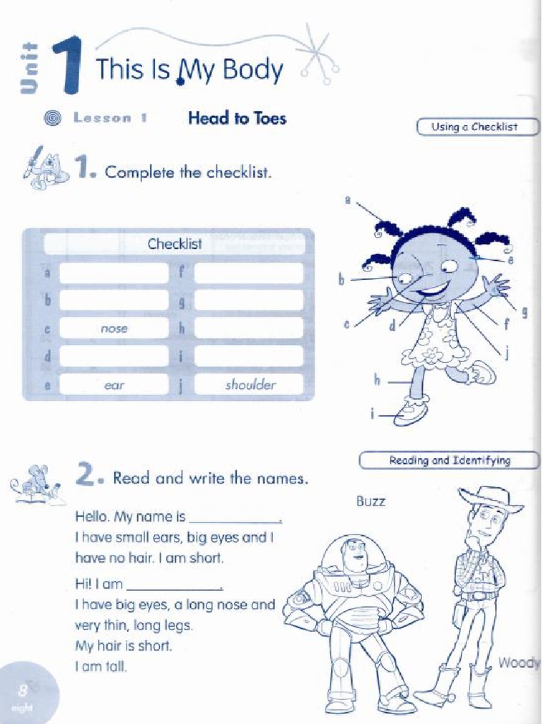 Work Book - Unidad 1 - Clapping Time 2 | PDF