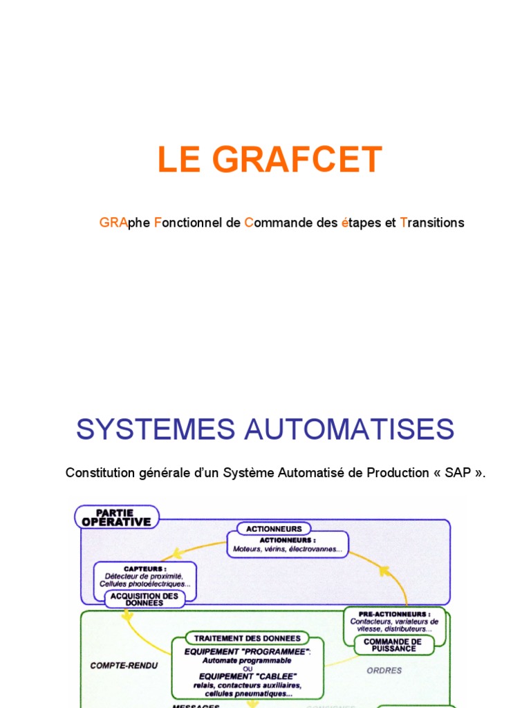 Exposé grafcet-GE2 | PDF