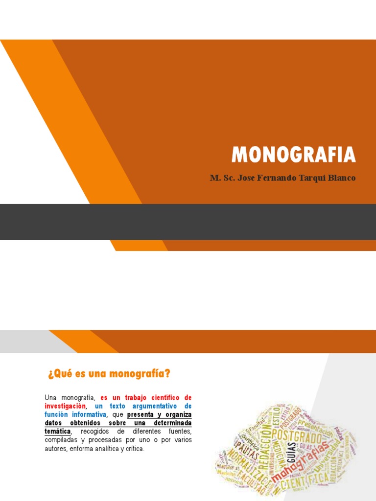 La Monografia | PDF