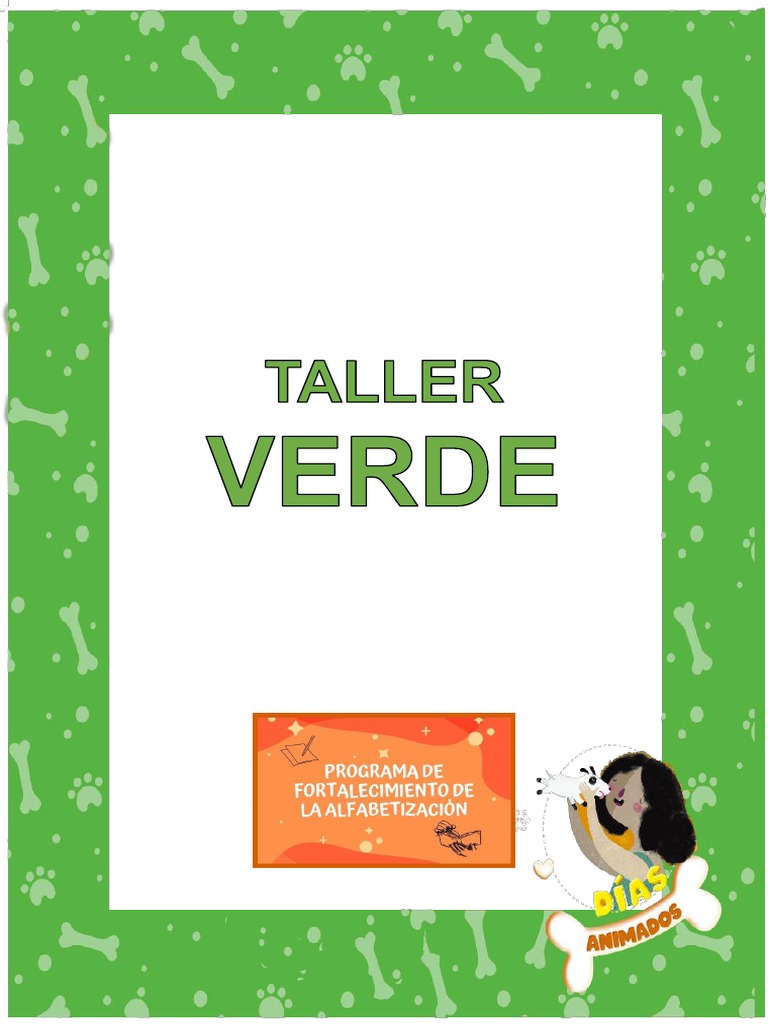 Cuadernillo Taller Verde Final PFA | PDF
