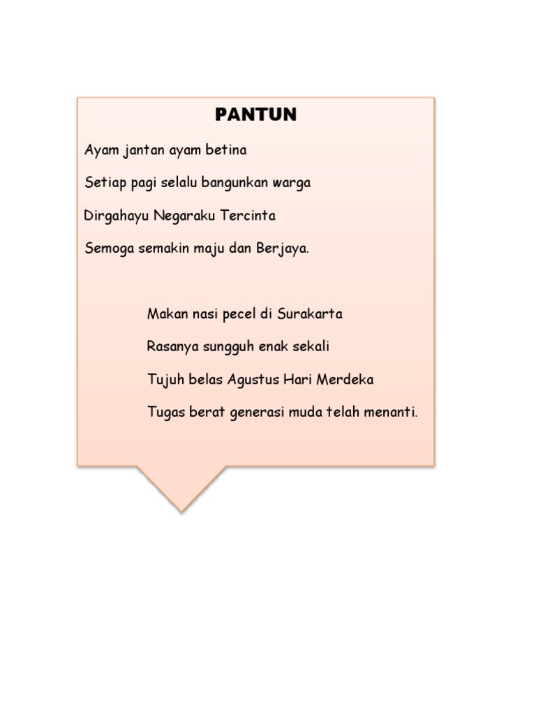Pantun | PDF