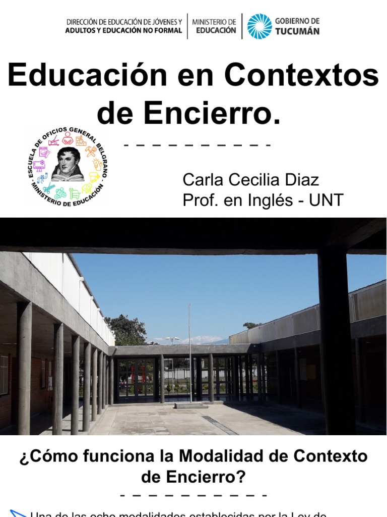 Contexto de Encierro | PDF | Enseñando