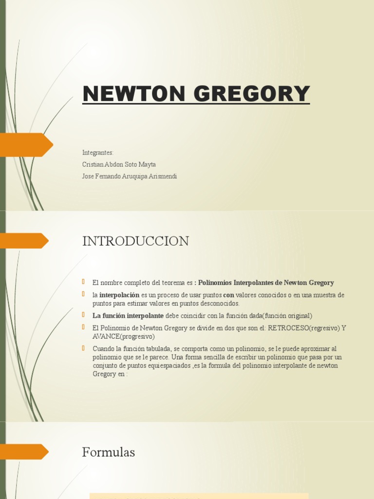 Newton Gregory | PDF