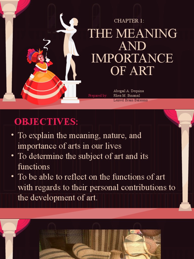The Meaning and Importance of Art | PDF