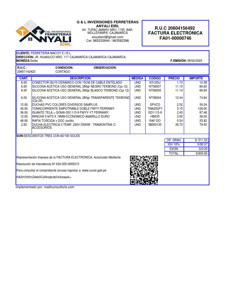 Factura | Descargar gratis PDF | Tecnología bancaria | Pagos