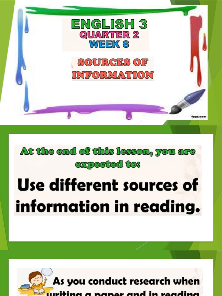 Quarter 2 Week 8 English 3 | PDF