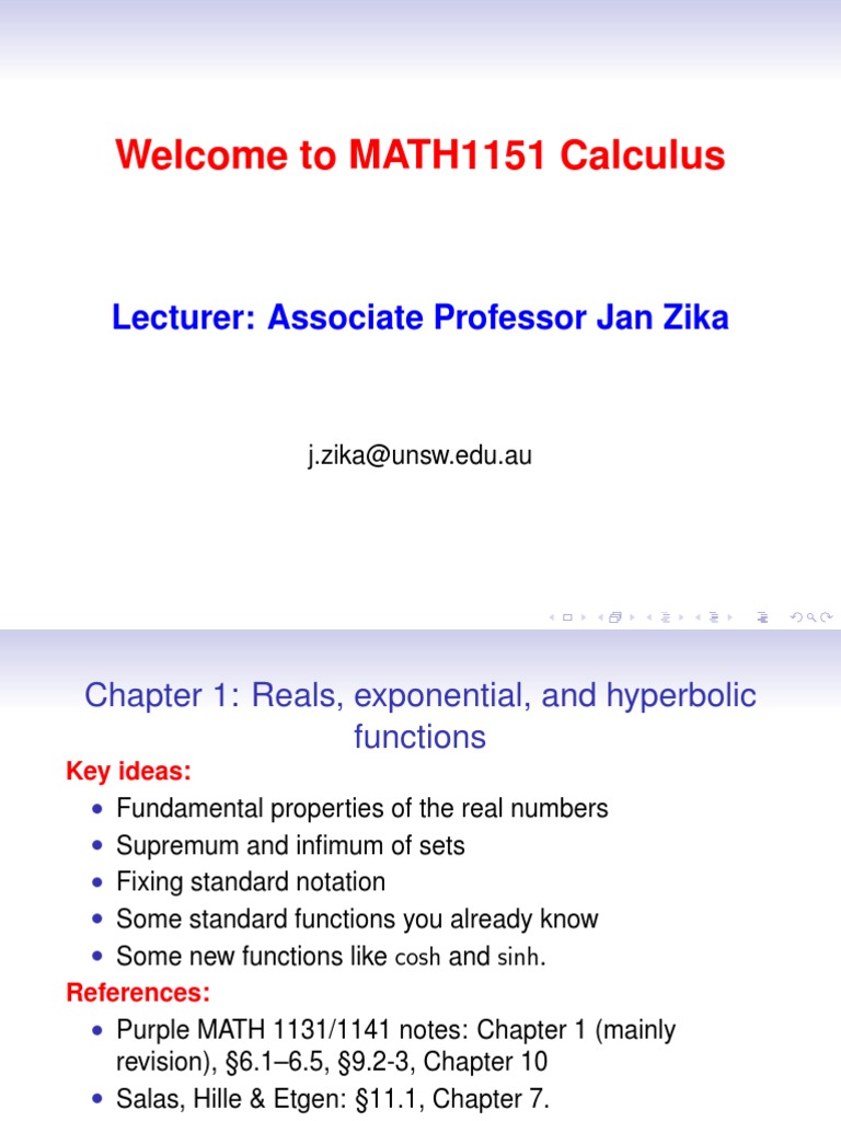 Chapter 1 Lecture Notes | PDF | Function (Mathematics) | Exponential ...