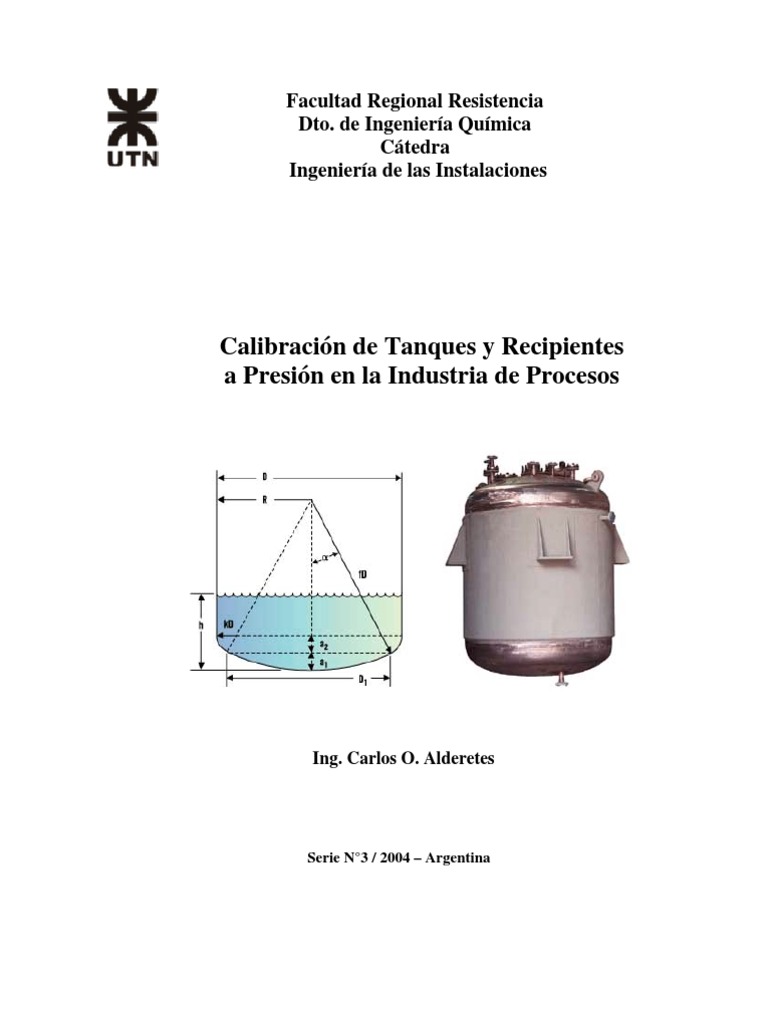 Calibración de Recipientes Esferoidales | PDF | Medición | Calibración