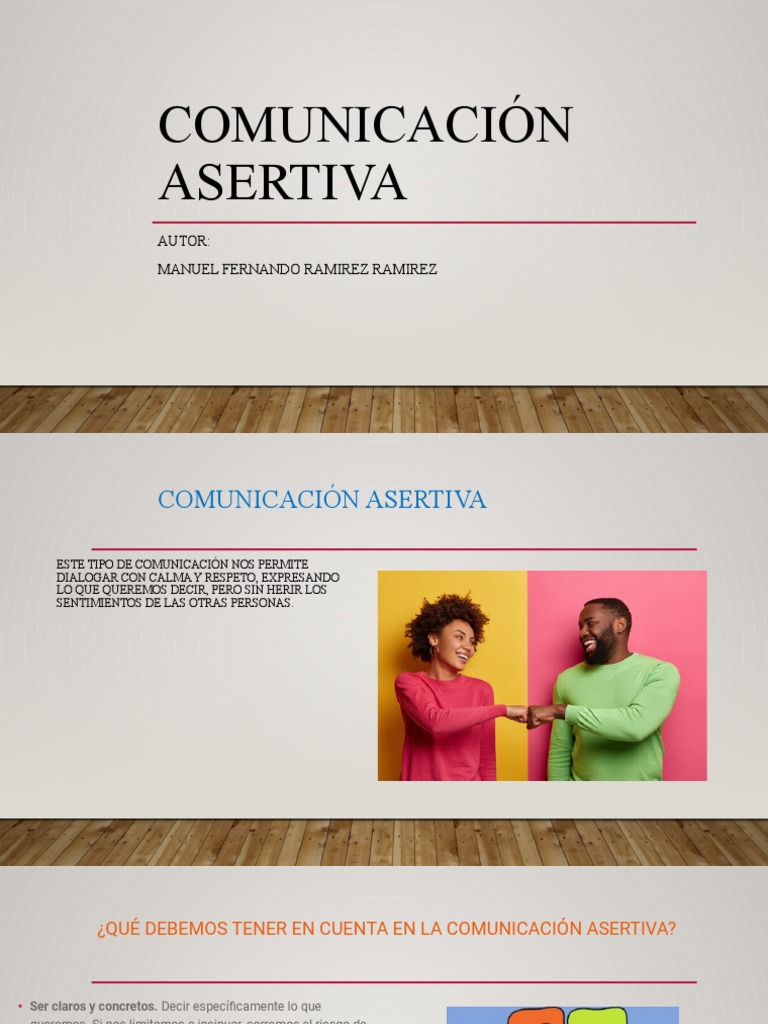Comunicación Asertiva | PDF