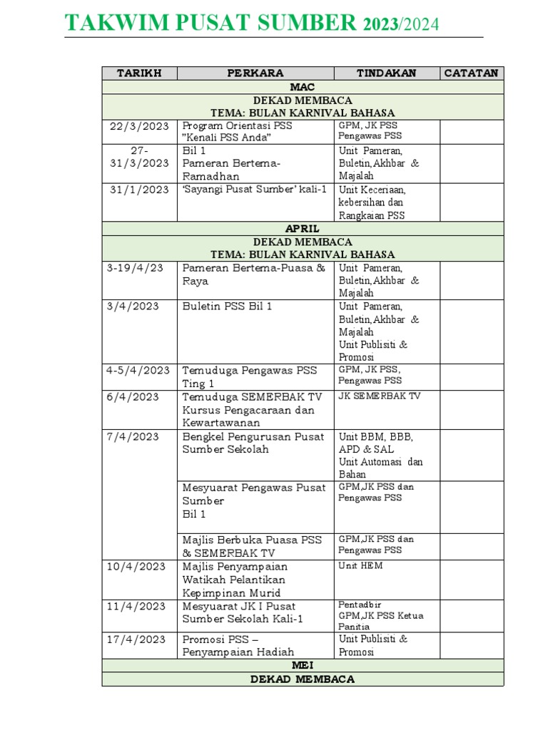 TAKWIM PSS 2023docHP | PDF