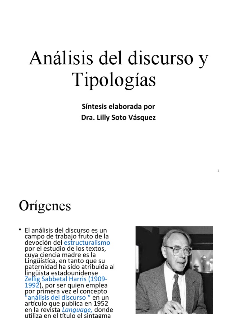 An - Lisis - Del - Discurso y Tipologias - Lilly - Webinar 2023 | PDF ...