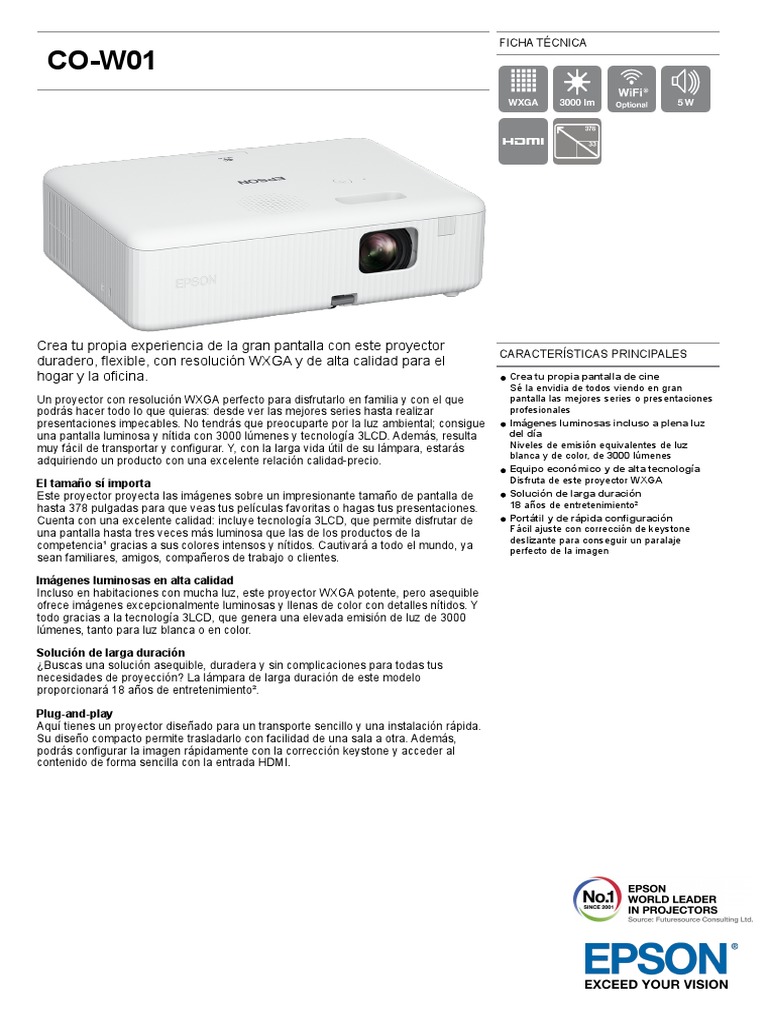 Co W01.co w01 Datasheet | PDF | Altoparlante | Pantalla de cristal líquido