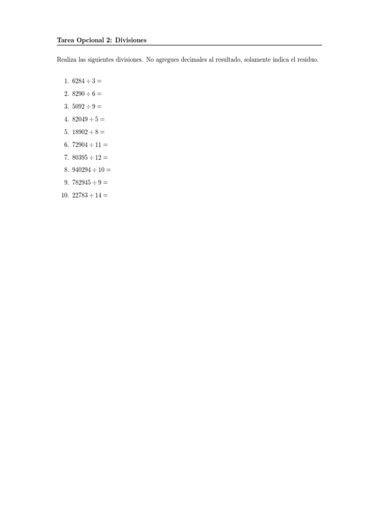 Tarea Opcional 2 M PDF | PDF