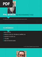 Modelo de La Marea Phil Barker | PDF | Enfermería | Salud mental