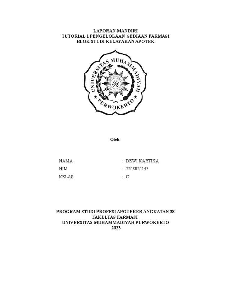 Studi Kelayakan Apotek | PDF | Bisnis | Teknologi & Rekayasa