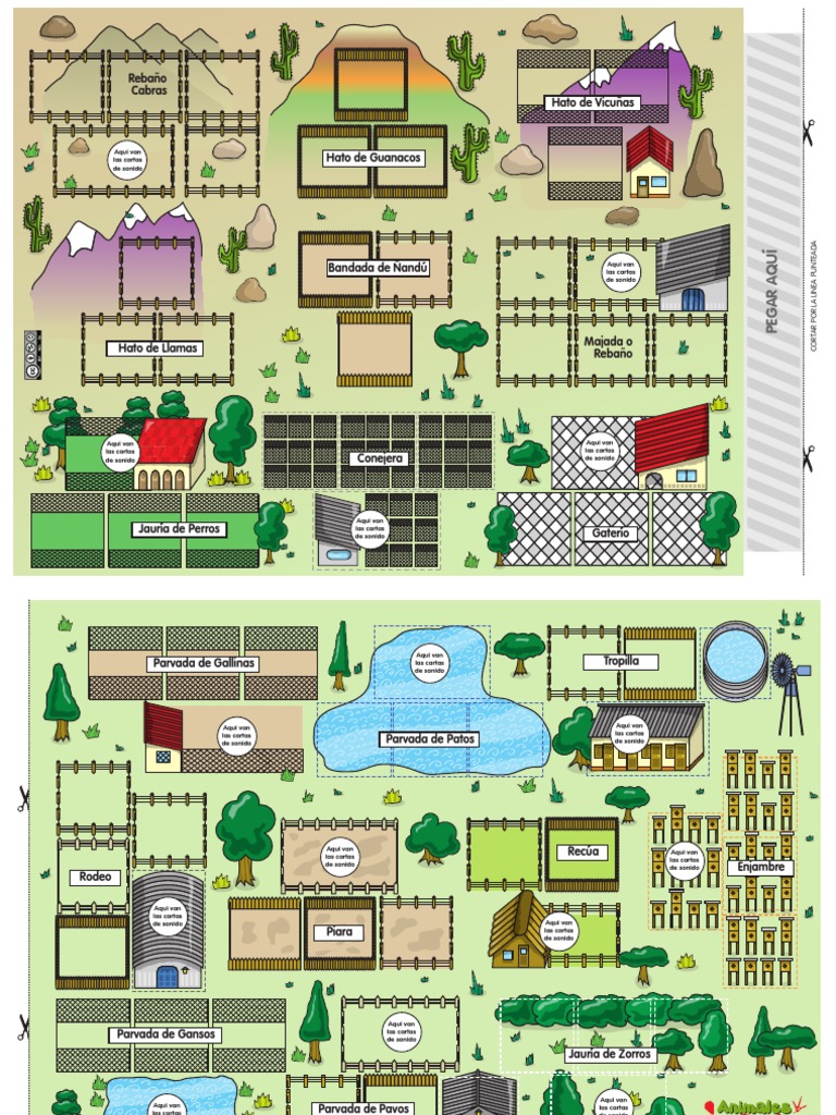 Juego de Mesa Animales en Familia | PDF