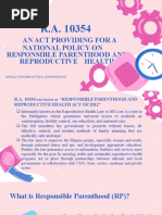 RA 7600 Rooming in and Breast Feeding Act of 1992 Milk Code RA 10354 R ...
