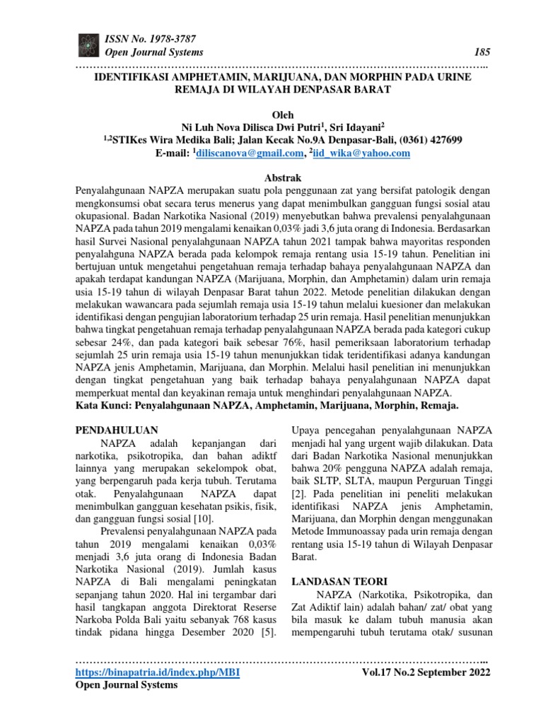 1.submit+jurnal+penelitian+sinta+4 Ni+luh+nova+dilisca+dwi+putri Stikes+wira+medika+bali PDF | PDF