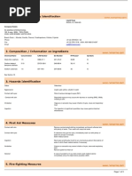 Material Safety Data Sheet: Section 1 - Statement of Chemical Product ...