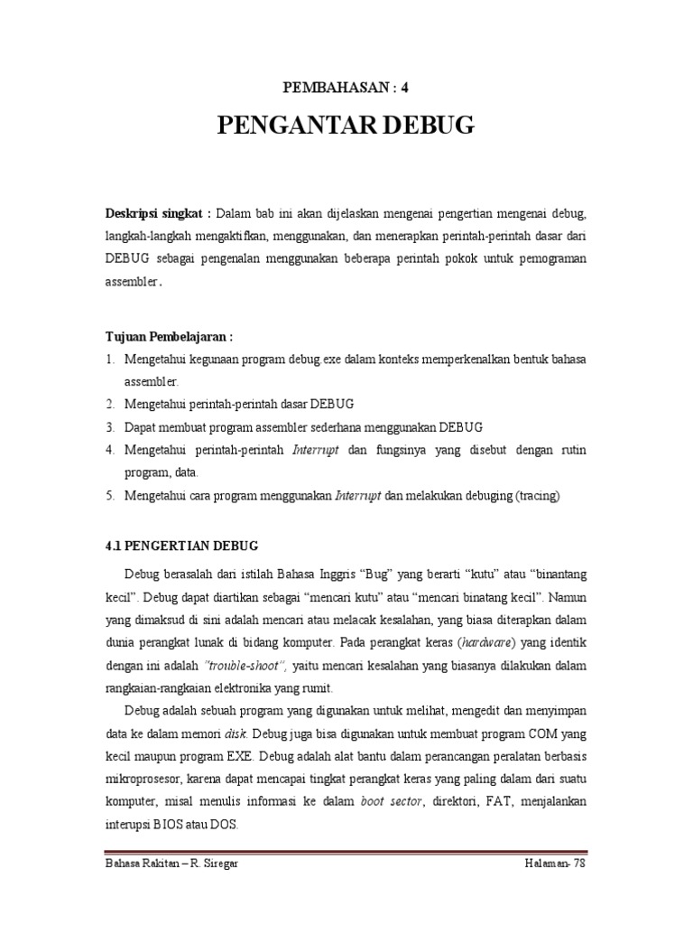 Eksploasi Debug | PDF