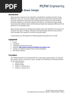 Beam Width and Depth Calculation Guide | PDF | Beam (Structure) | Bending