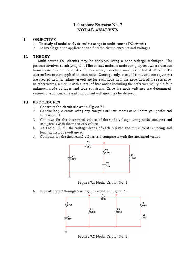 Laboratory Exercise No. 7 | PDF
