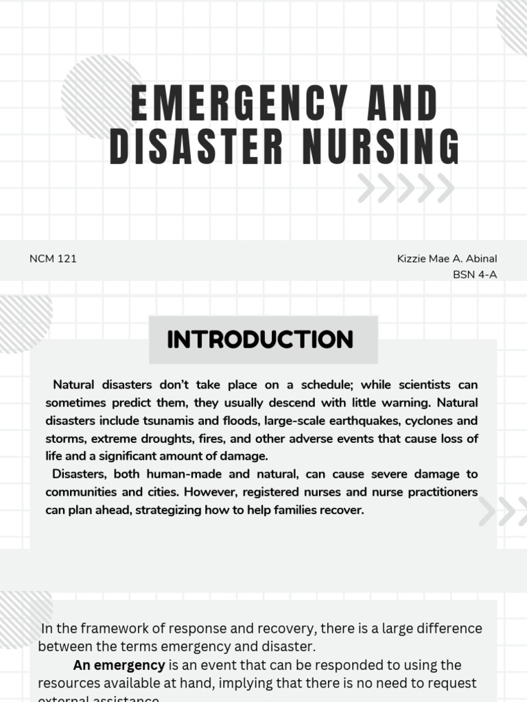 Gray White Simple Modern Thesis Defense Presentation | PDF | Emergency ...