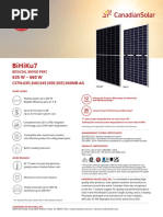 Canadian Solar-Datasheet-BiHiKu7 CS7N-MB-AG v1.1 EN | PDF | Solar Panel ...