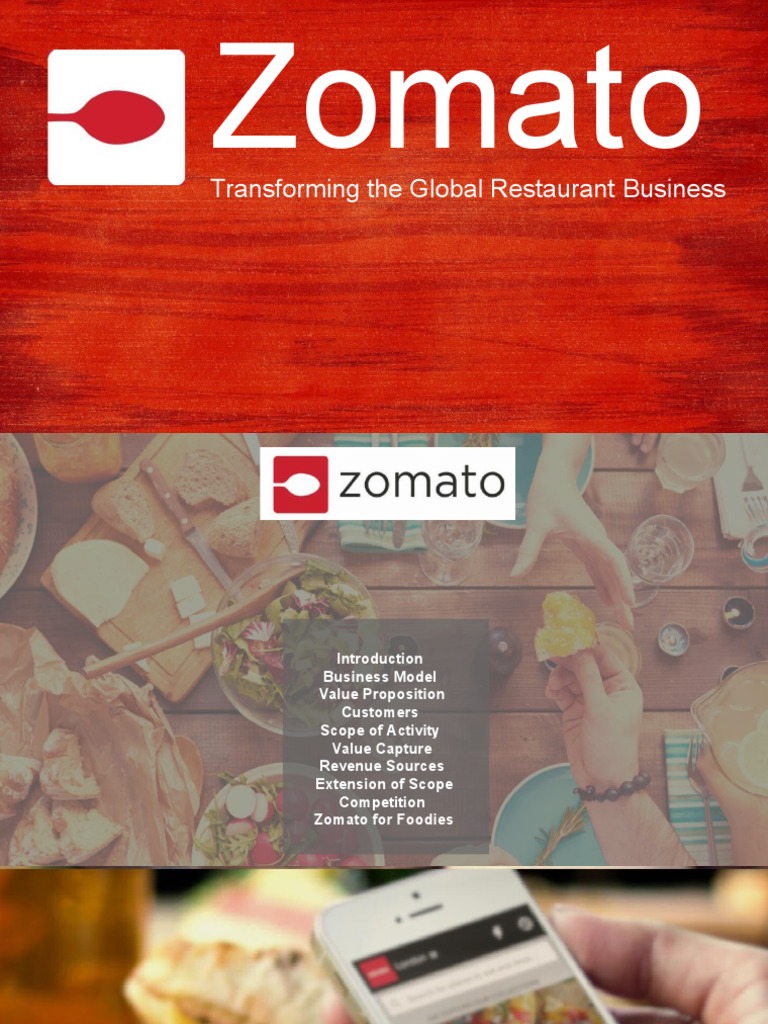 Zomato PPT 2 | PDF | Business Model | Restaurants