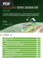 Persetujuan Lingkungan & RKL-RPL Rinci Melalui OSS - BKPM | PDF