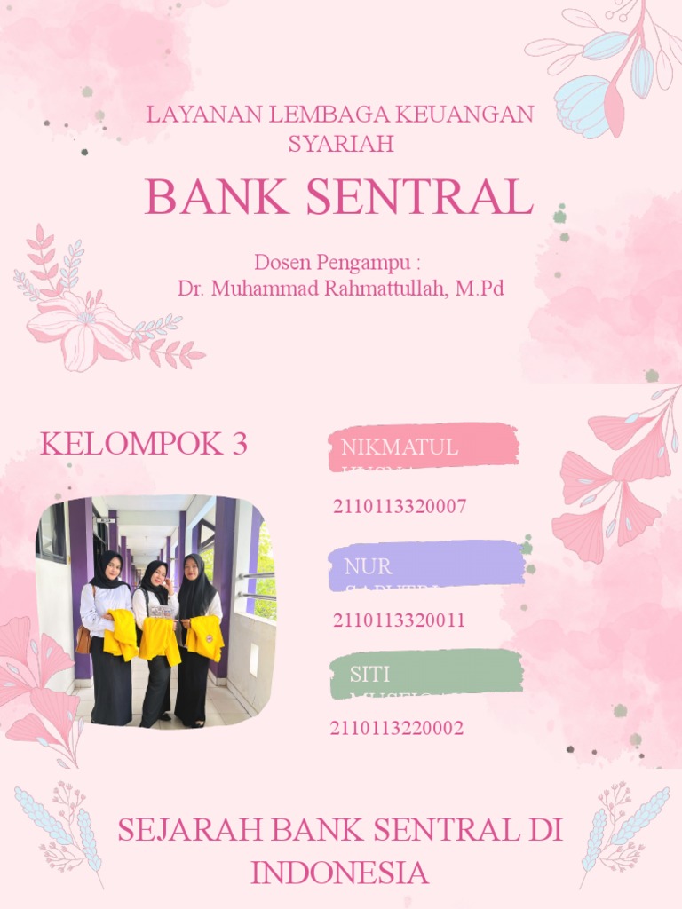 Kelompok 3 - Bank Sentral | PDF