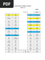 Denah Bus Seat 2-2 50 | PDF