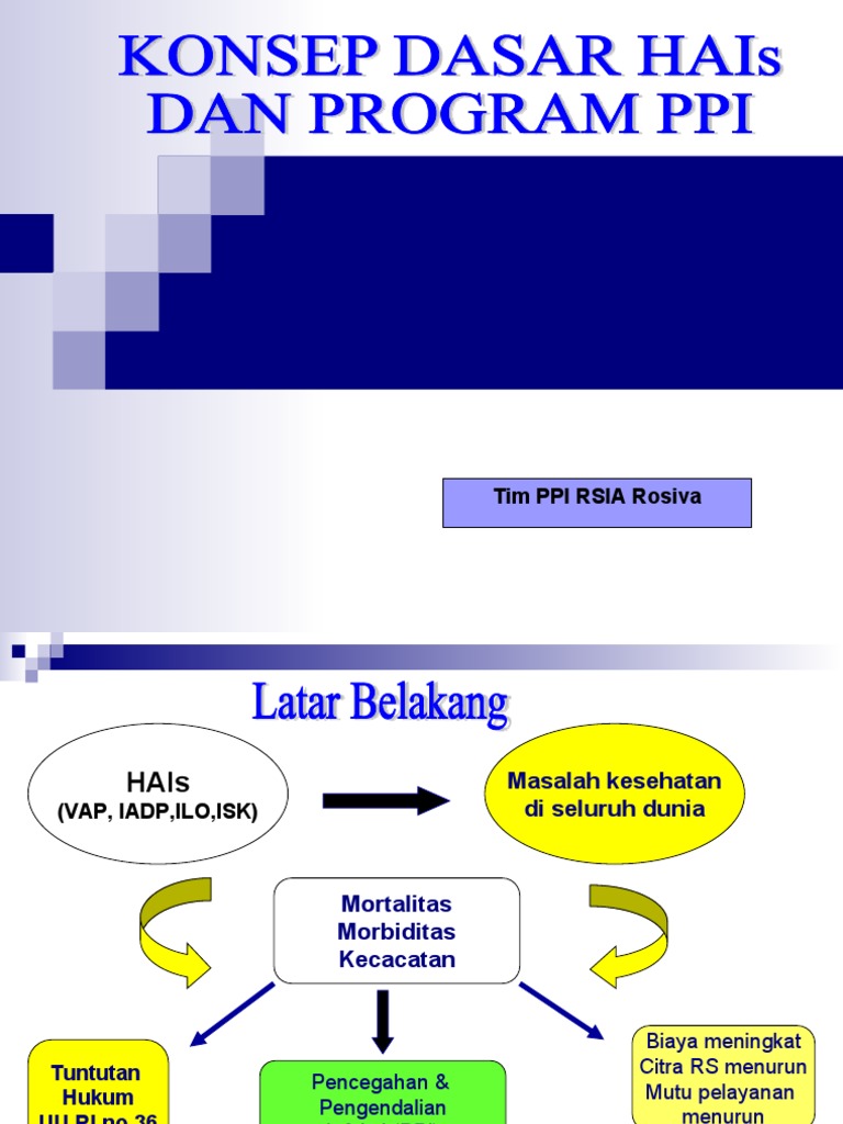 KONSEP DASAR HAIs Dan Program PPI | PDF
