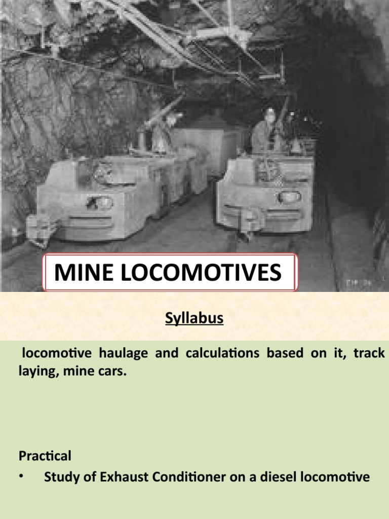 Locomotive Pdf Diesel Engine Electric Motor