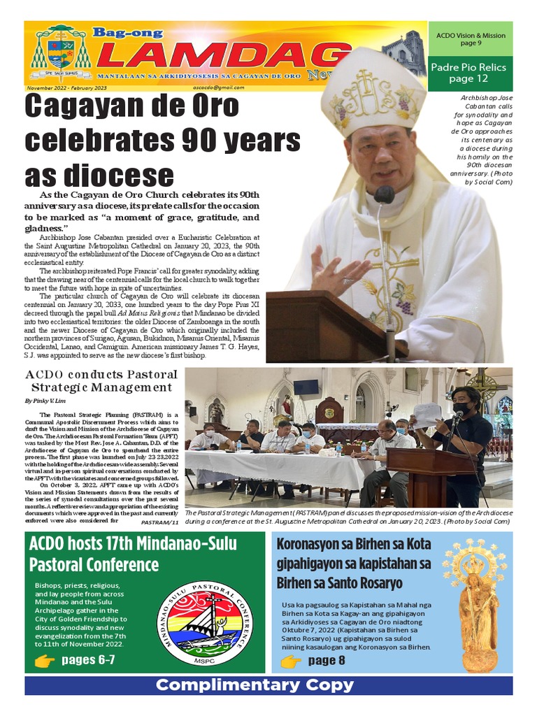 Bag-Ong Lamdag | PDF