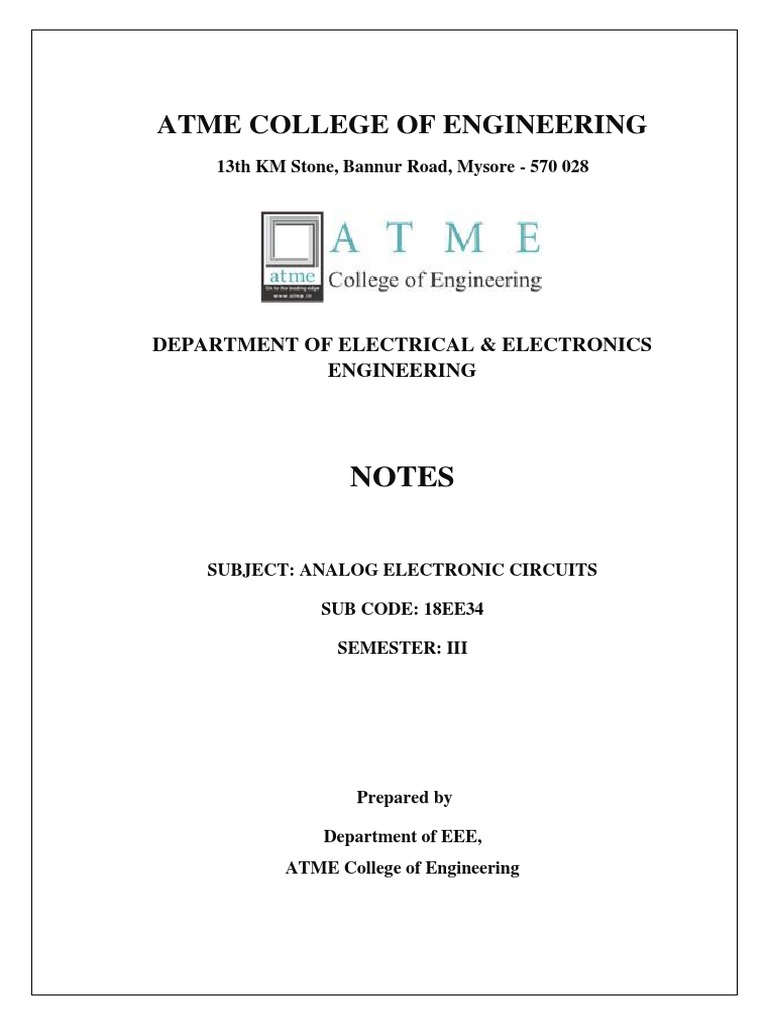 AEC Mod1@AzDOCUMENTS - in | PDF | Bipolar Junction Transistor | Transistor