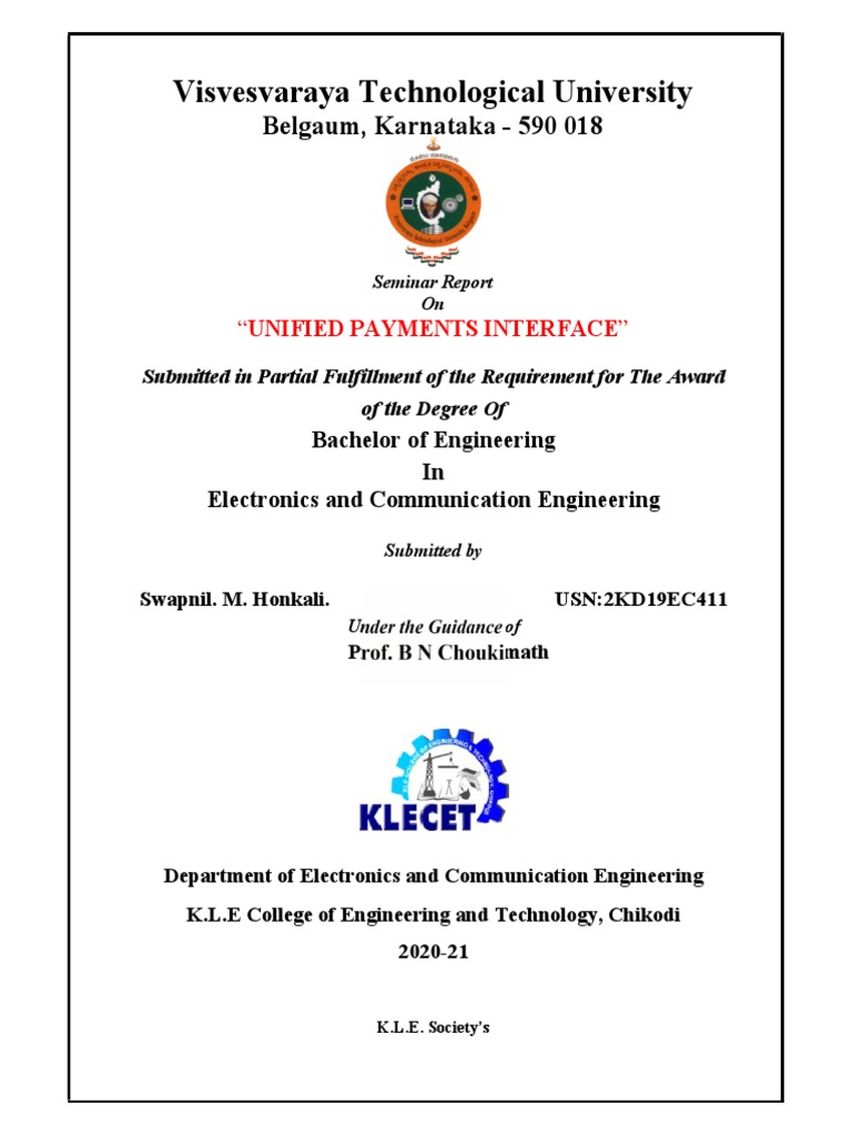 Upi Seminor Report | PDF | Structural Equation Modeling | Financial ...