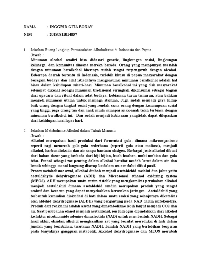 Inggrid Gita Bonay 20180811014057 (Ujian Sa Blok Elektif) | PDF | Kesehatan Holistik