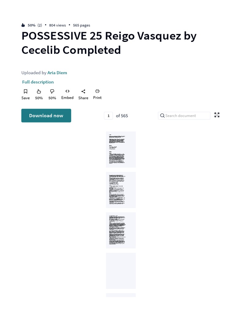 WWW Scribd Com Document 615297548 POSSESSIVE 25 Reigo Vasquez by ...