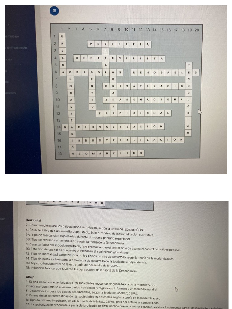 SC-101 Actividad 4 Crucigrama | PDF